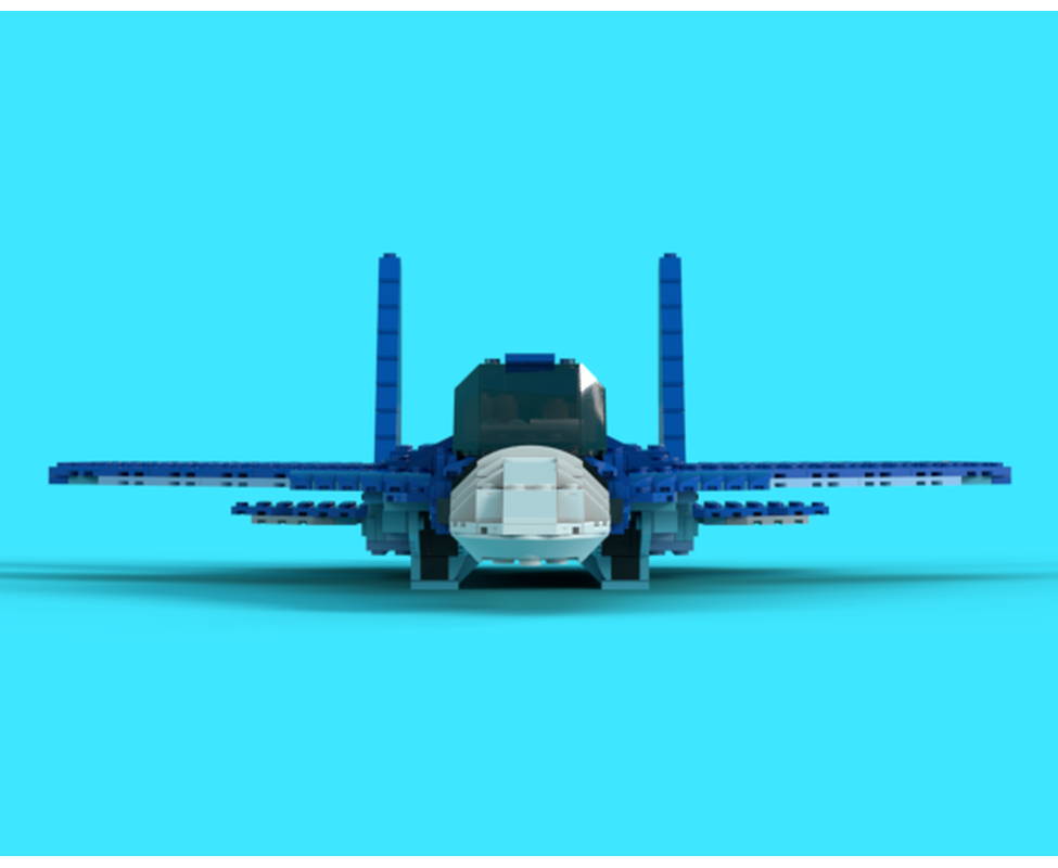 LEGO MOC-211799 Sukhoi SU-34 "Fullback" FREE INSTRUCTIONS by Brickblins ...