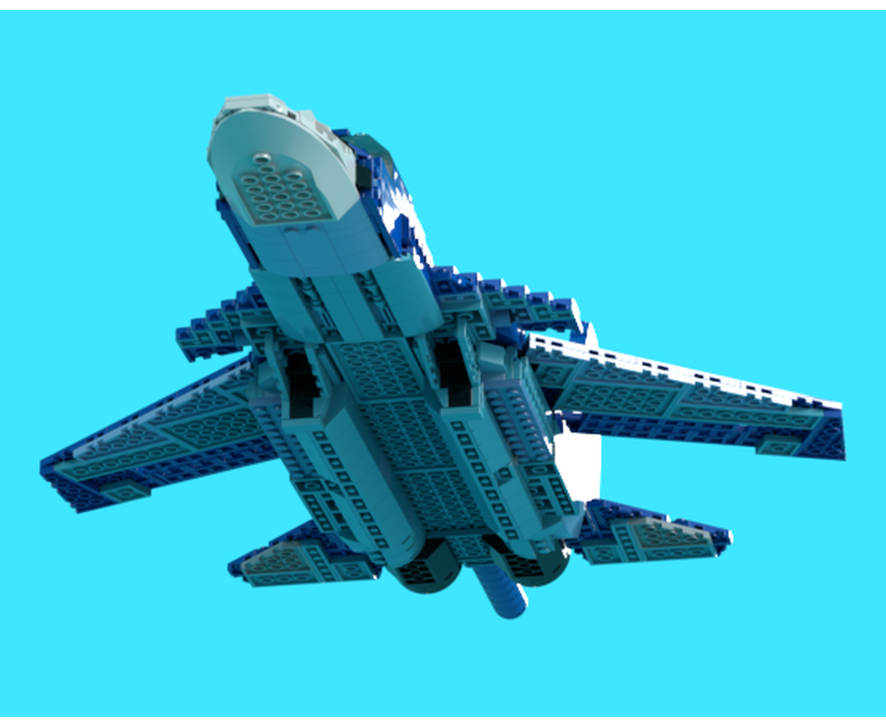 LEGO MOC-211799 Sukhoi SU-34 "Fullback" FREE INSTRUCTIONS by Brickblins ...