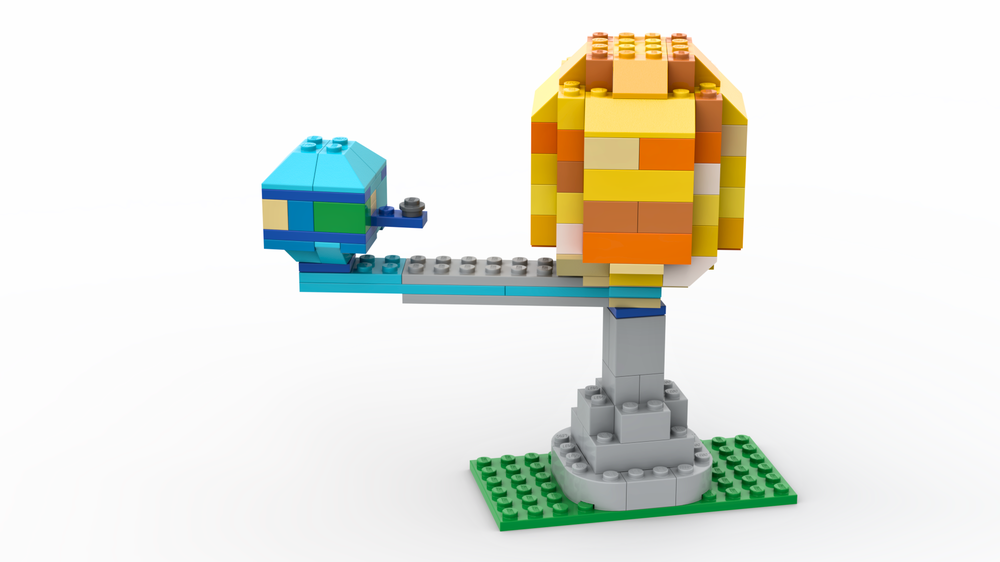 LEGO MOC 10698 Orrery by Lenarex | Rebrickable - Build with LEGO