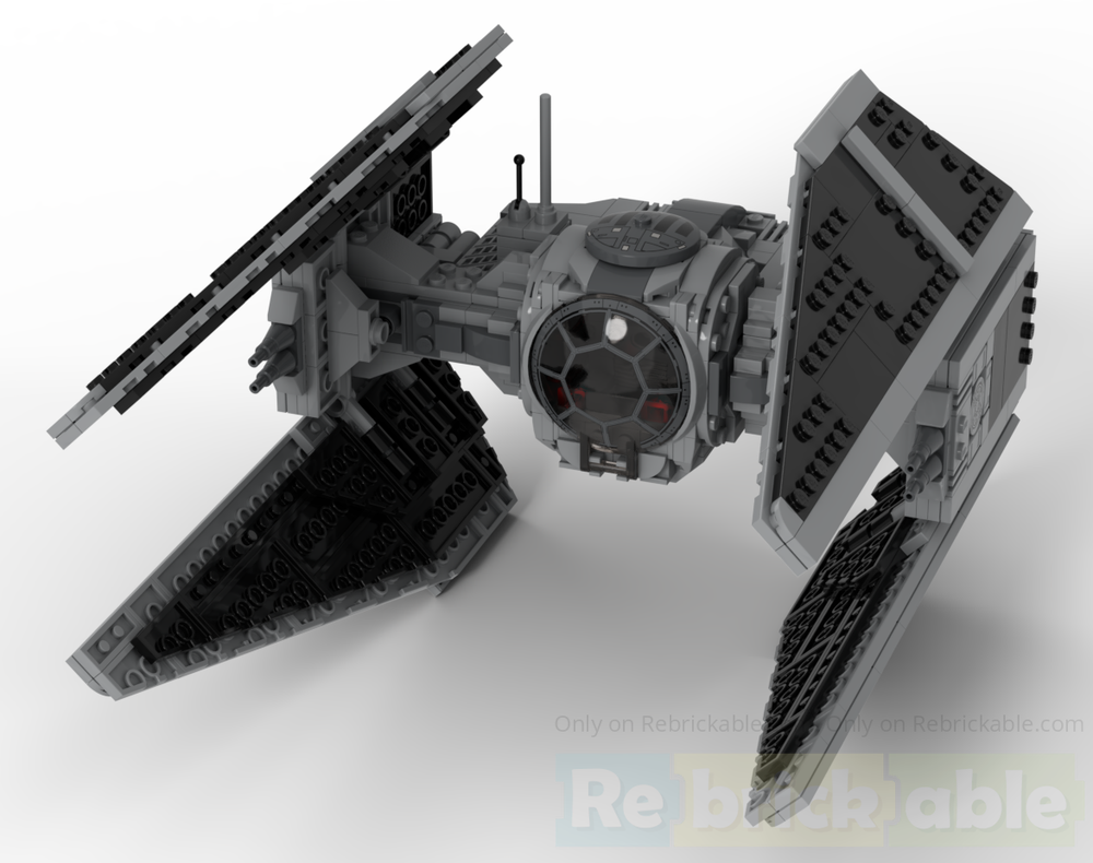 LEGO MOC TIE APR by Fabian2 | Rebrickable - Build with LEGO