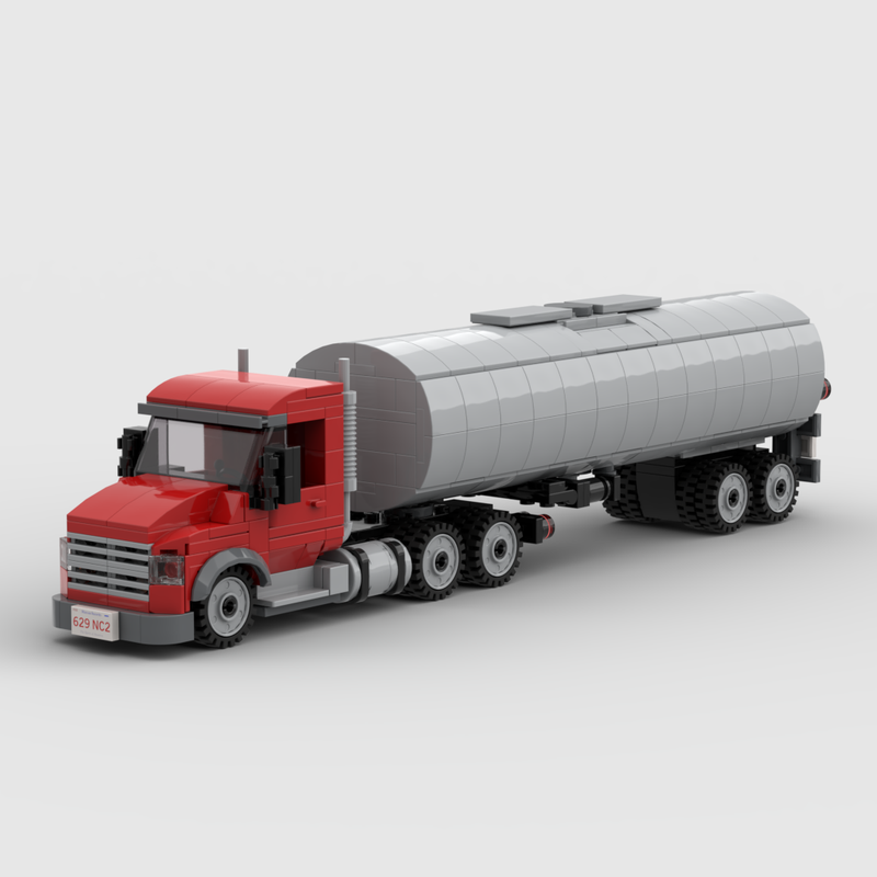 LEGO MOC Kenworth T880 Day Cab Heavy Hauler with Tank Trailer by ...