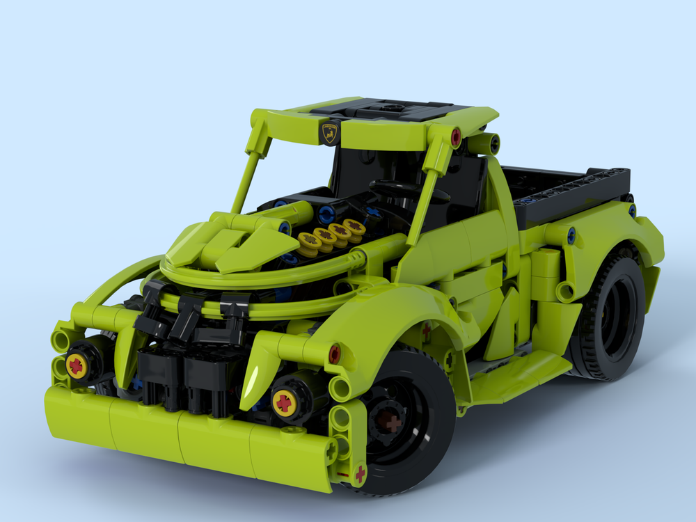 LEGO MOC 42161 Alternative model 50s Pickup Truck by GeroX33 ...