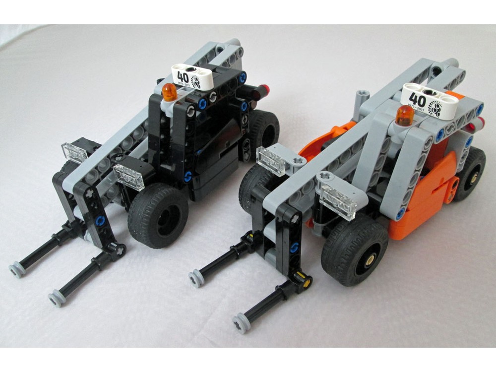 LEGO MOC 42060 Telehandler by BrickMan7 | Rebrickable - Build with LEGO