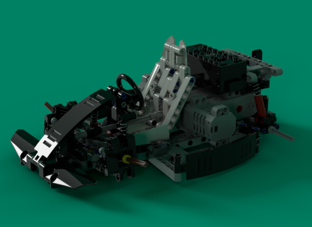LEGO MOC Technic BUWIZZ GO-kart by Jotam | Rebrickable - Build with LEGO