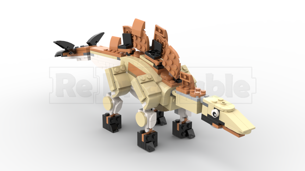 LEGO MOC Stegosaurus adorabilis (LEGO 31137 Alternate) by pluTOMium ...