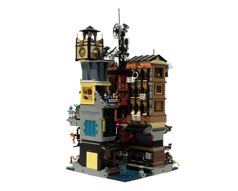LEGO MOC-211845 Ninjago Moongate Tower by Jellowbricks | Rebrickable ...