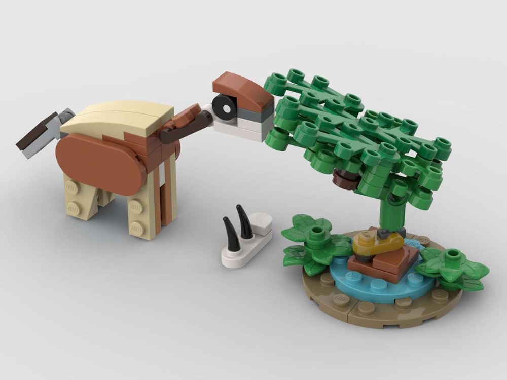 LEGO MOC Brachiosaurus by sjallen | Rebrickable - Build with LEGO
