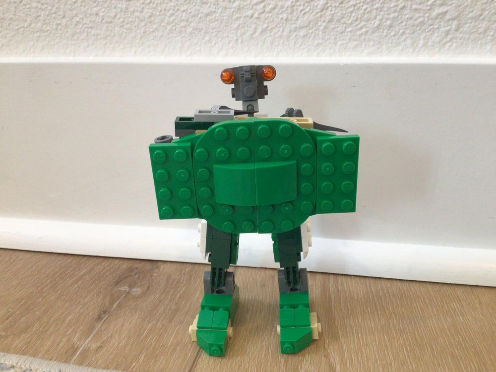 LEGO MOC The Defender: Mech by DnDBrickinBros | Rebrickable - Build ...