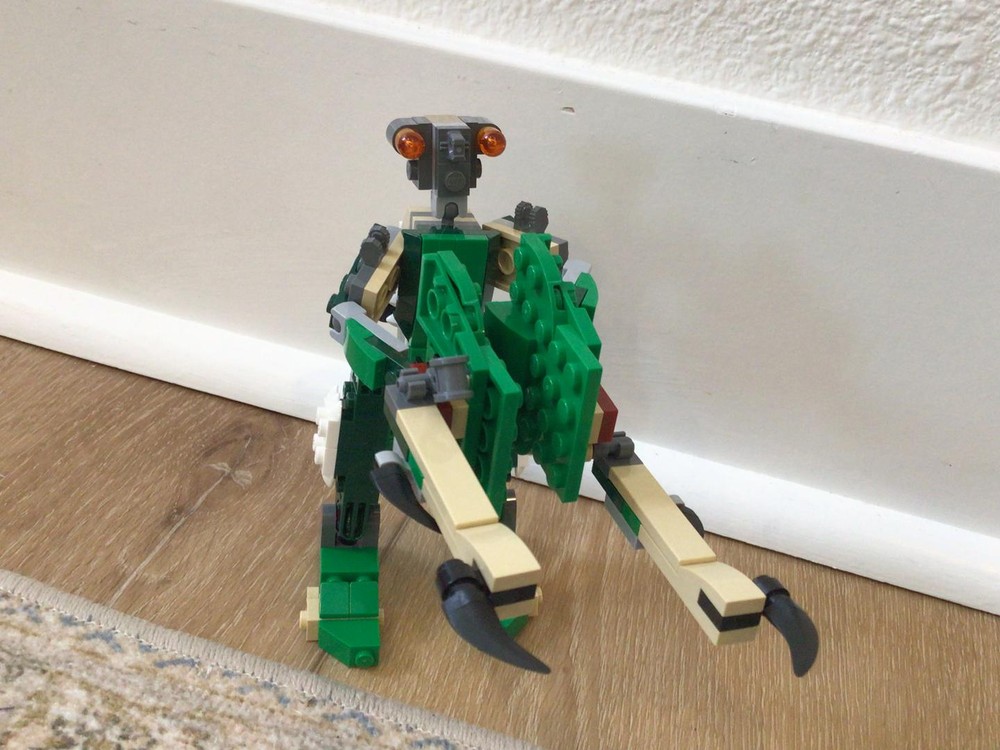 LEGO MOC The Defender: Mech by DnDBrickinBros | Rebrickable - Build ...