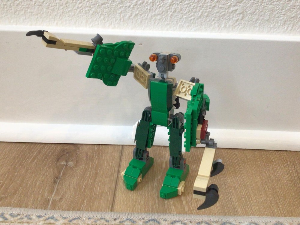 LEGO MOC The Defender: Mech by DnDBrickinBros | Rebrickable - Build ...