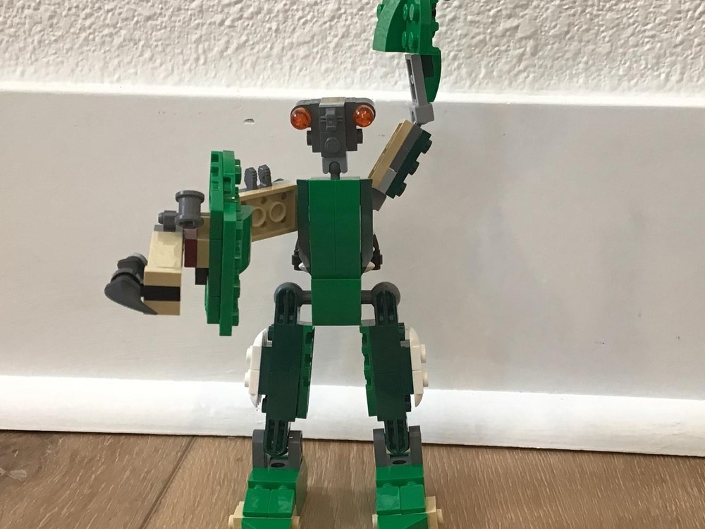 LEGO MOC The Defender: Mech by DnDBrickinBros | Rebrickable - Build ...