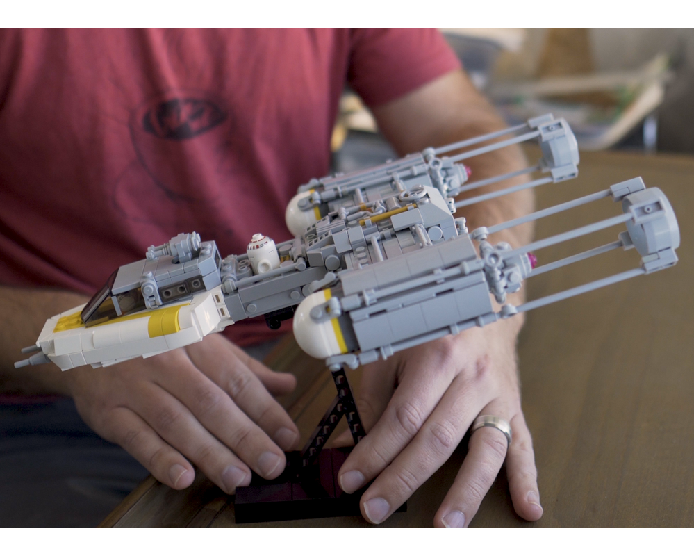 LEGO MOC-211858 Y-Wing Stand by BaufmanBricks | Rebrickable - Build ...
