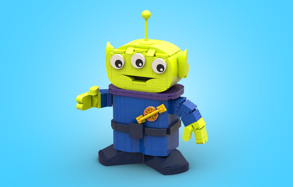 LEGO MOC-211860 Toy Story Alien (Little Green Men) by brickfolk ...
