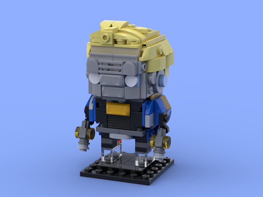 LEGO MOC Marvel Rivals- Star-Lord Brickheadz by Penguins and plastic ...