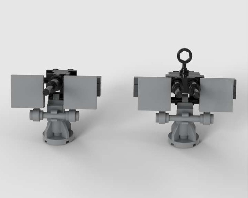 LEGO MOC M2 Browning 50. Cal by mikey2110 | Rebrickable - Build with LEGO