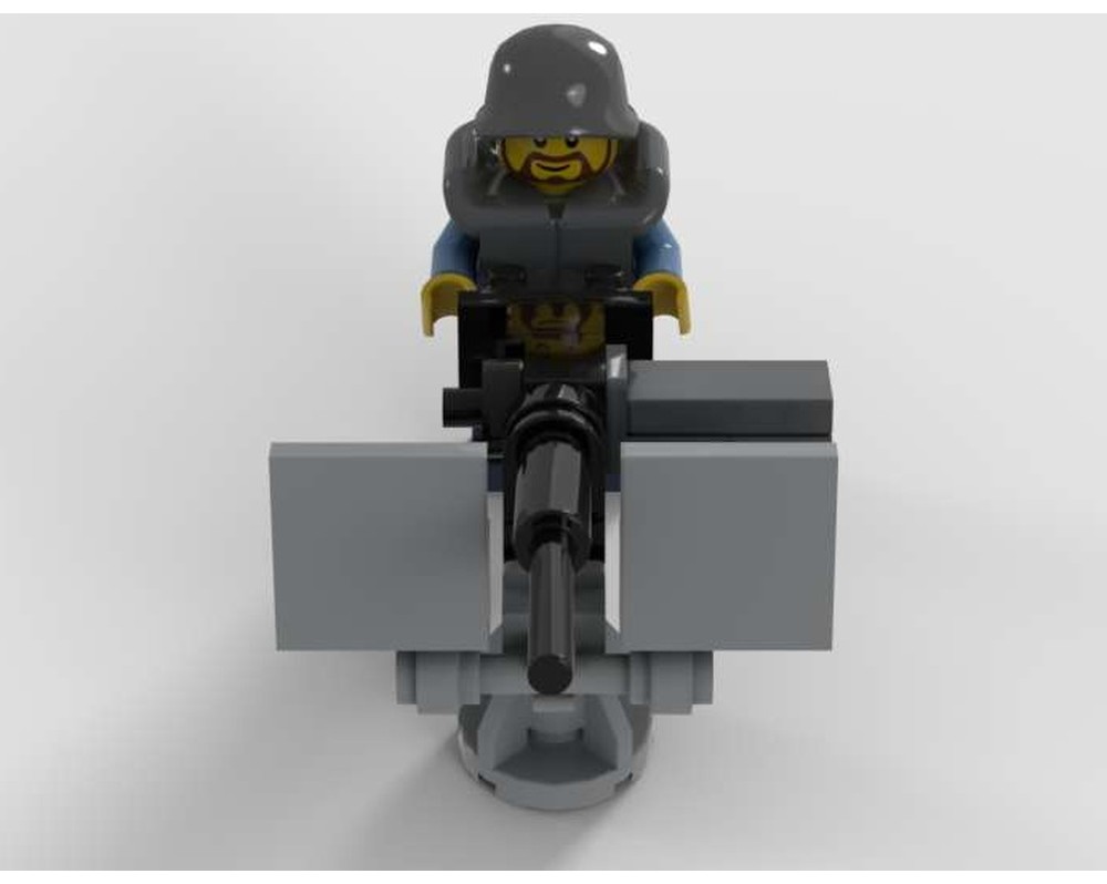 LEGO MOC M2 Browning 50. Cal by mikey2110 | Rebrickable - Build with LEGO