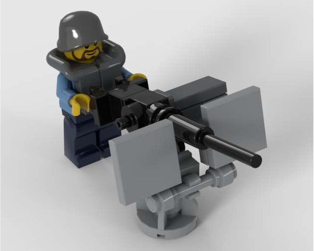 LEGO MOC M2 Browning 50. Cal by mikey2110 | Rebrickable - Build with LEGO