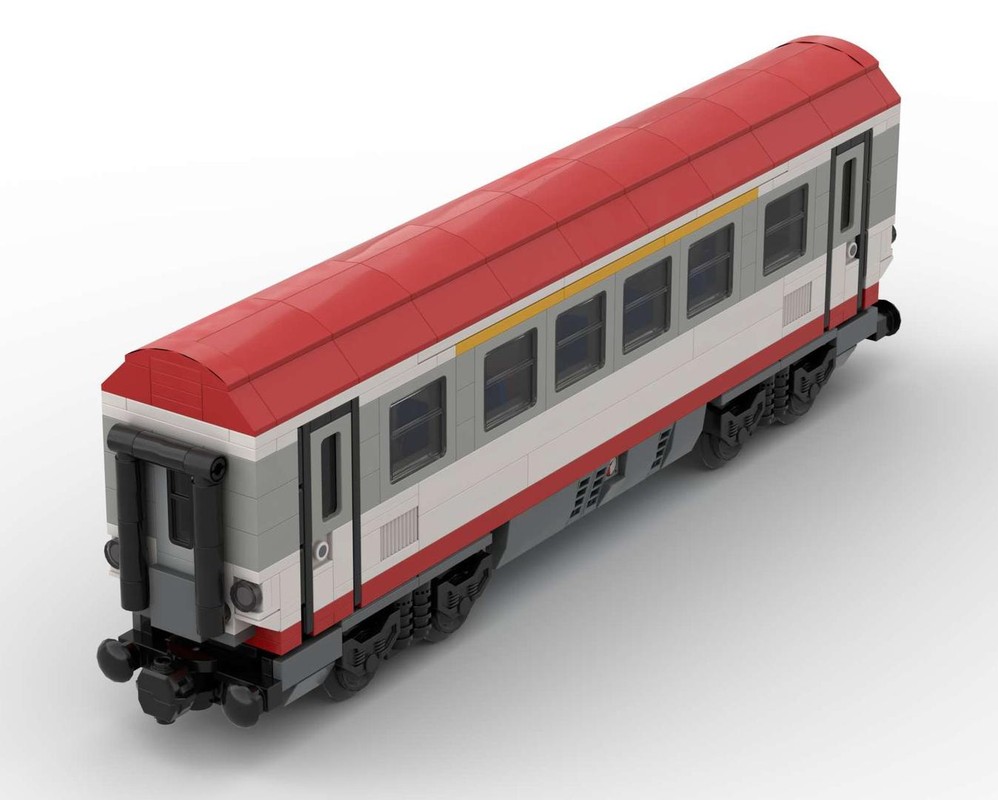 LEGO MOC Modern European/Austrian City Express Train: 1st Class ...