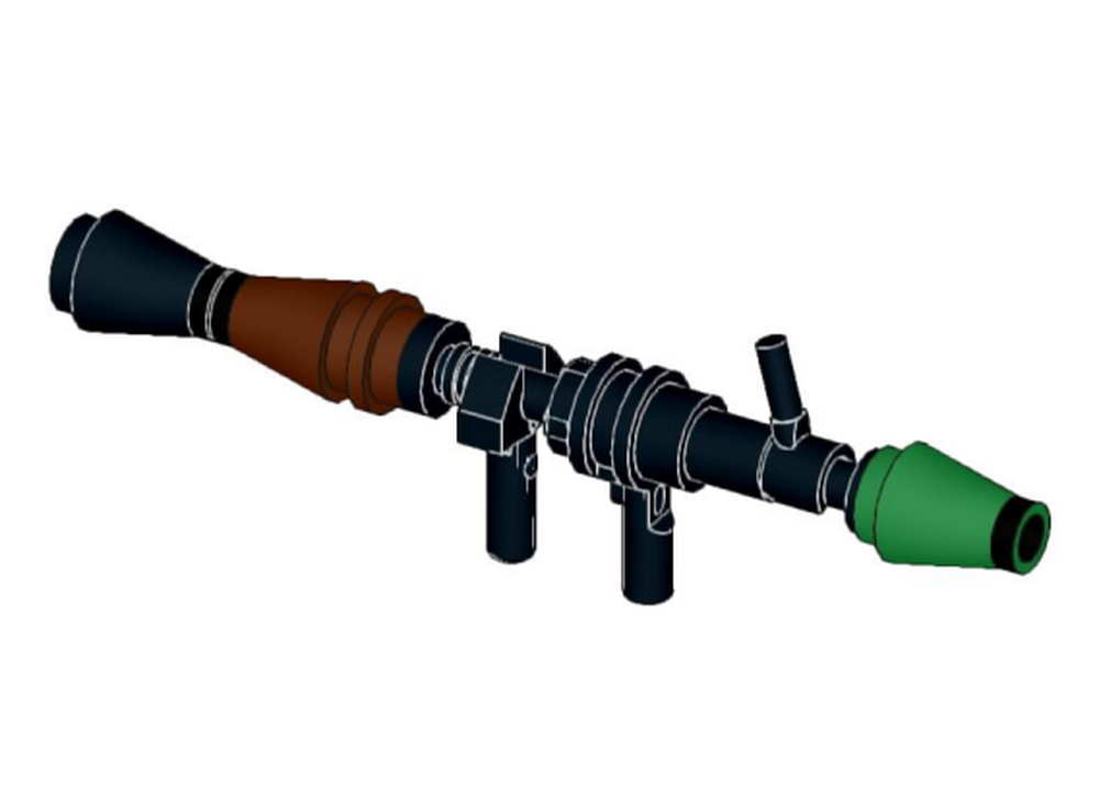 LEGO MOC-211881 RPG 7 by militarybricks1 | Rebrickable - Build with LEGO