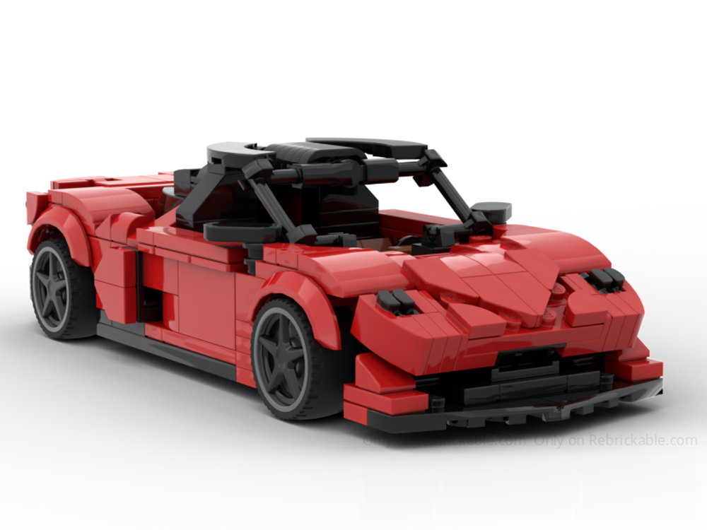 LEGO MOC pagani huayra by ju4n_ | Rebrickable - Build with LEGO