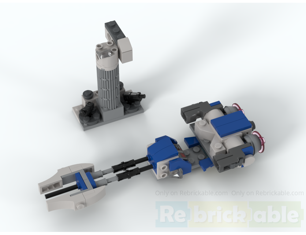 LEGO MOC 75391 Rex speeder - Alternate Build version 2 by Will_Crafting ...
