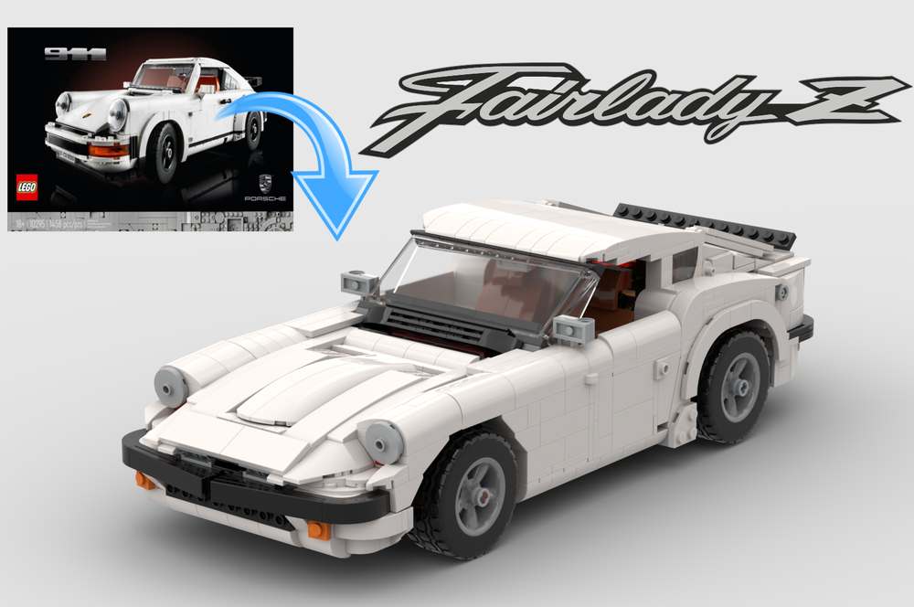 LEGO MOC 10295 Fairlady 240Z Datsun/Nissan by pacc | Rebrickable ...