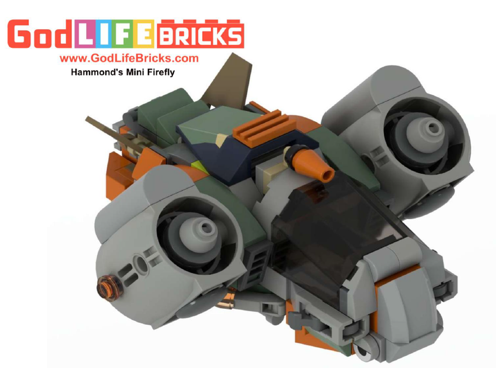 LEGO MOC-211893 Hammond's Mini Firefly by GodLifeBricks | Rebrickable ...