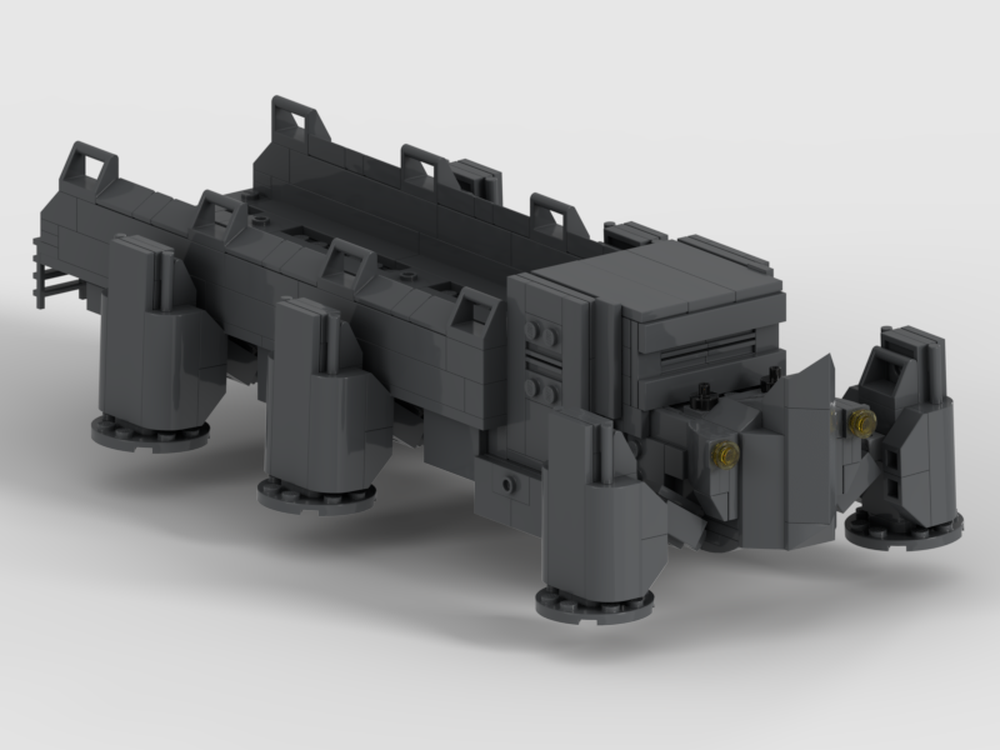 LEGO MOC 1918 Nashorn-Transporter (Rhino Transporter Model) by ...