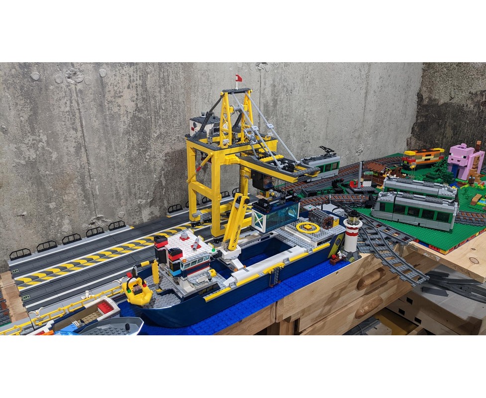 LEGO MOC Container Crane J by cscott | Rebrickable - Build with LEGO