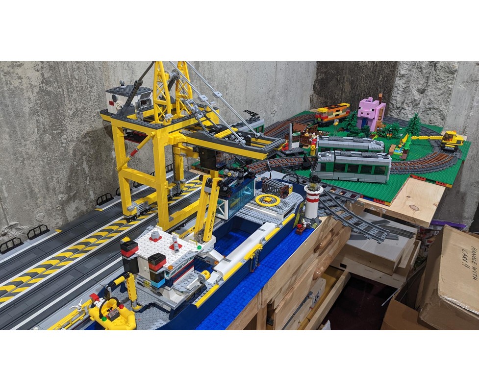 LEGO MOC Container Crane J by cscott | Rebrickable - Build with LEGO