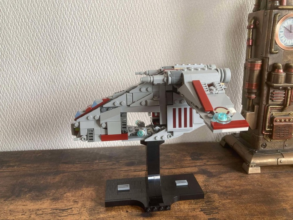 Lego Moc Republic Gunship Midi Scale By Creationcaravan Brad Barber
