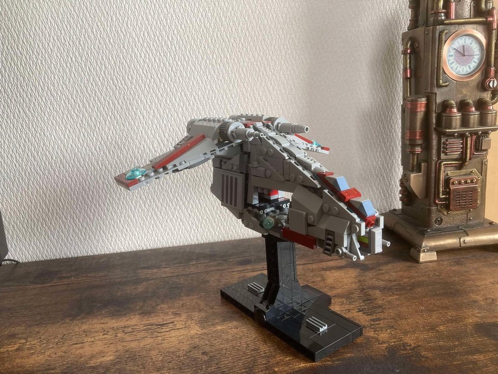 Lego Moc Republic Gunship Midi Scale By Creationcaravan Brad Barber