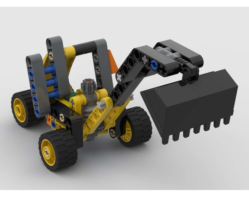 LEGO MOC Excavator 30433 Alternative by ErikGS | Rebrickable - Build ...