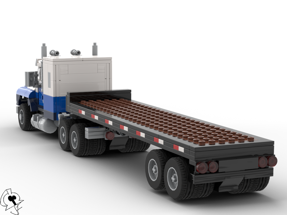 LEGO MOC Mack R Series Sleeper cab by Oshawhat45 | Rebrickable - Build ...
