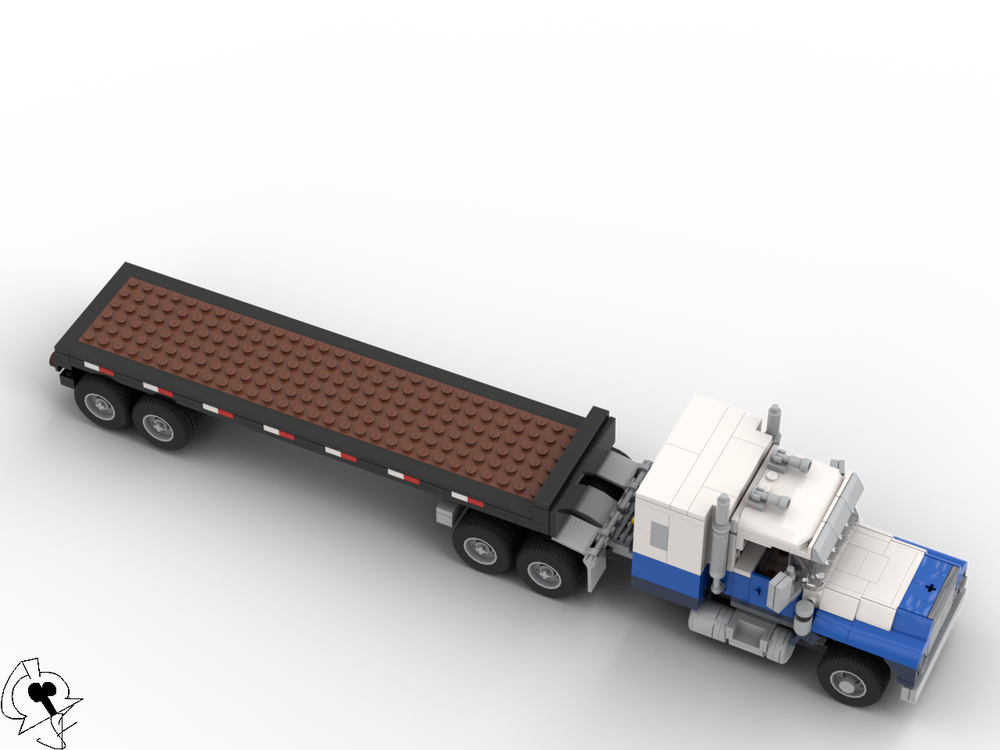 LEGO MOC Mack R Series Sleeper cab by Oshawhat45 | Rebrickable - Build ...
