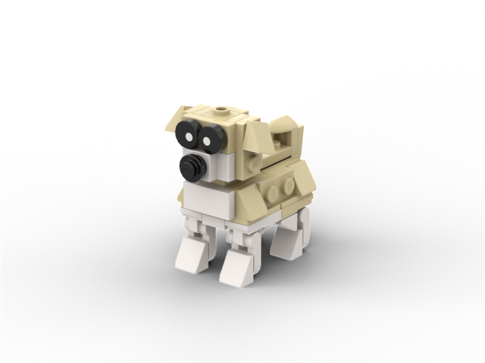LEGO MOC-211929 Small dogs by CuBricks | Rebrickable - Build with LEGO