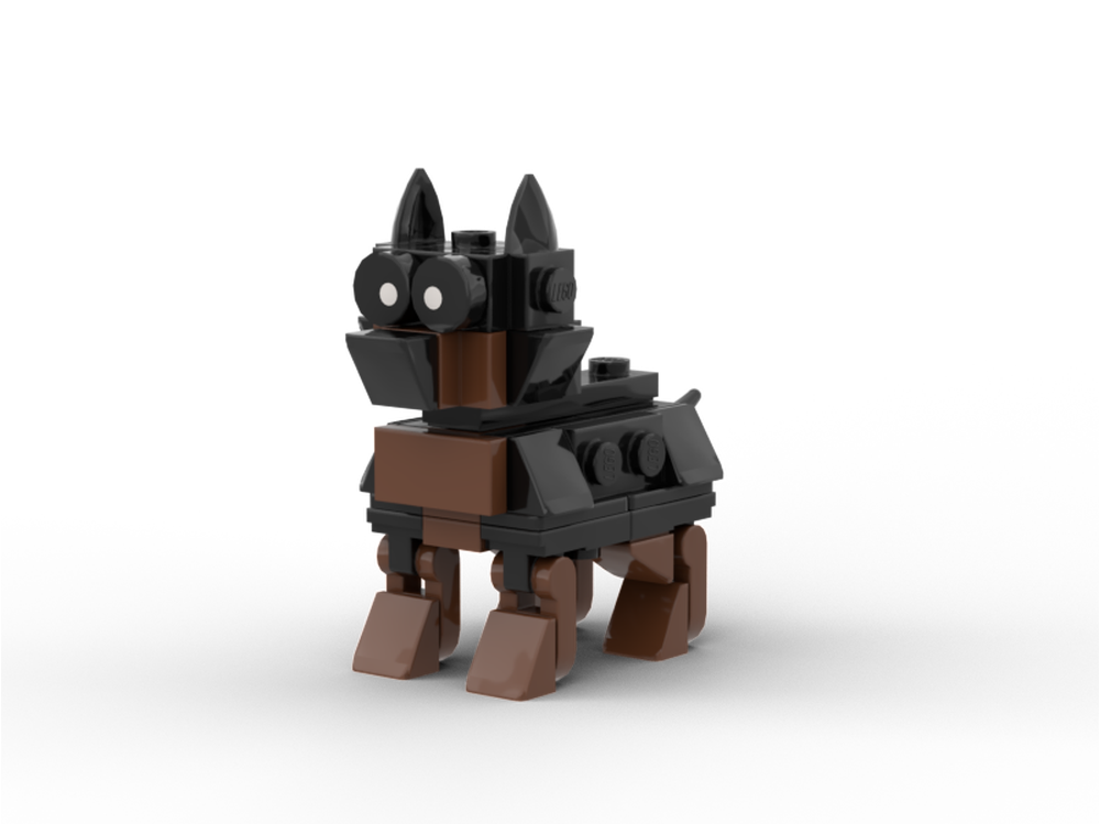 LEGO MOC-211929 Small dogs by CuBricks | Rebrickable - Build with LEGO