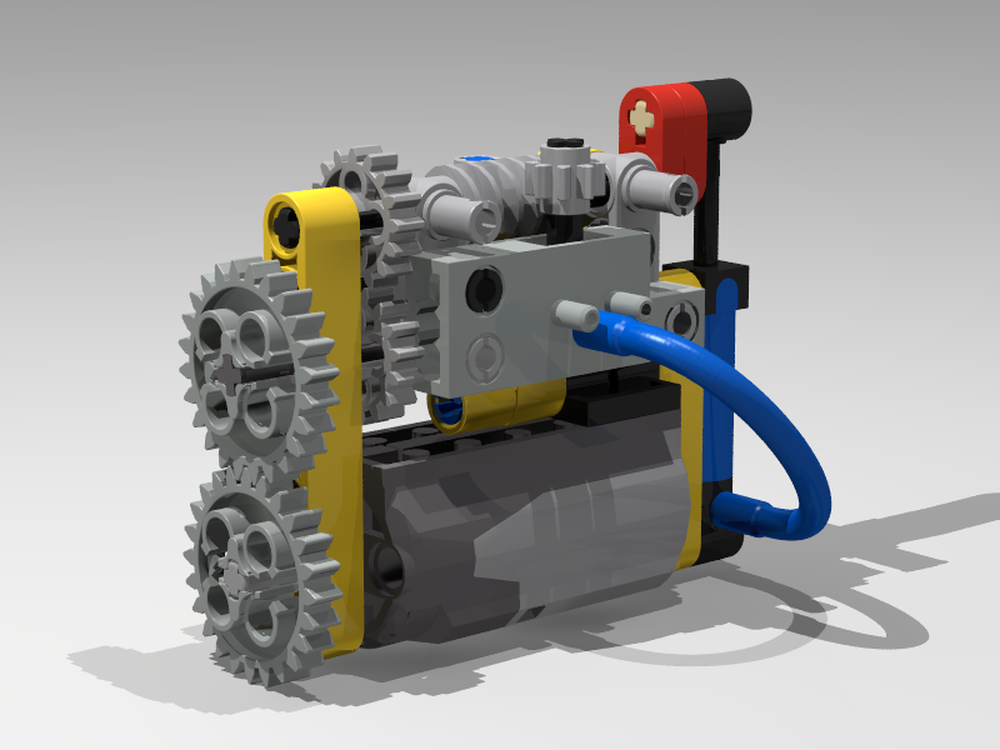 LEGO MOC Automatic pneumatic Valve (Autovalve) with classic valve by ...