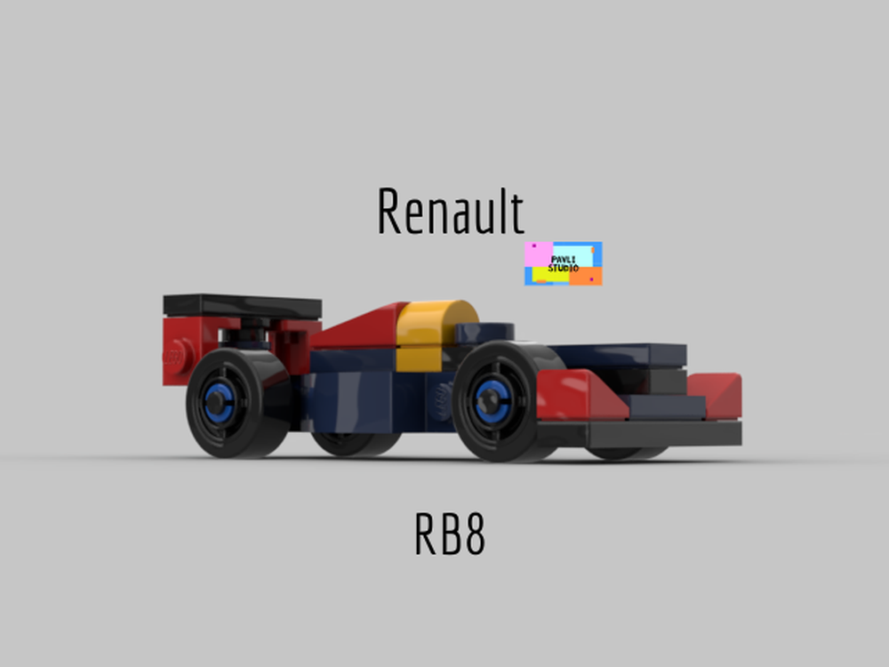 LEGO MOC-211935 Renault RB8 by PAVLI_STUDIO | Rebrickable - Build with LEGO