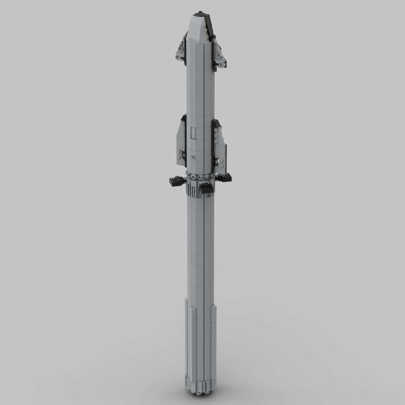 LEGO MOC Starship (1:220) by TheBlackShark_77 | Rebrickable - Build ...