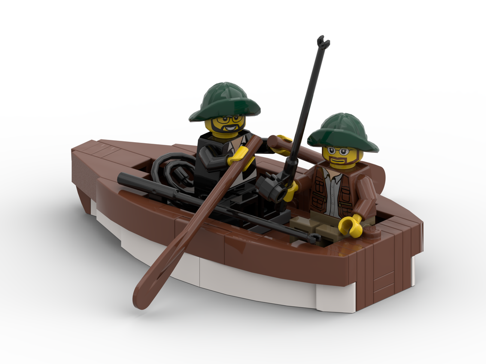LEGO MOC Rowboat by BrickHappens | Rebrickable - Build with LEGO