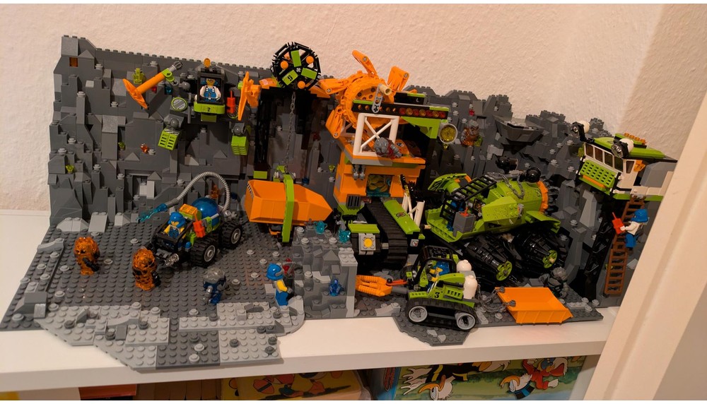 LEGO MOC Power Miners Diorama by Leo G | Rebrickable - Build with LEGO