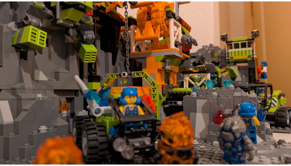 LEGO MOC Power Miners Diorama by Leo G | Rebrickable - Build with LEGO