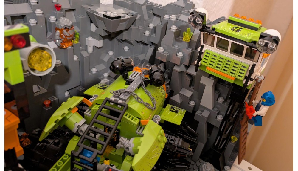 LEGO MOC Power Miners Diorama by Leo G | Rebrickable - Build with LEGO