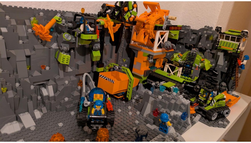LEGO MOC Power Miners Diorama by Leo G | Rebrickable - Build with LEGO