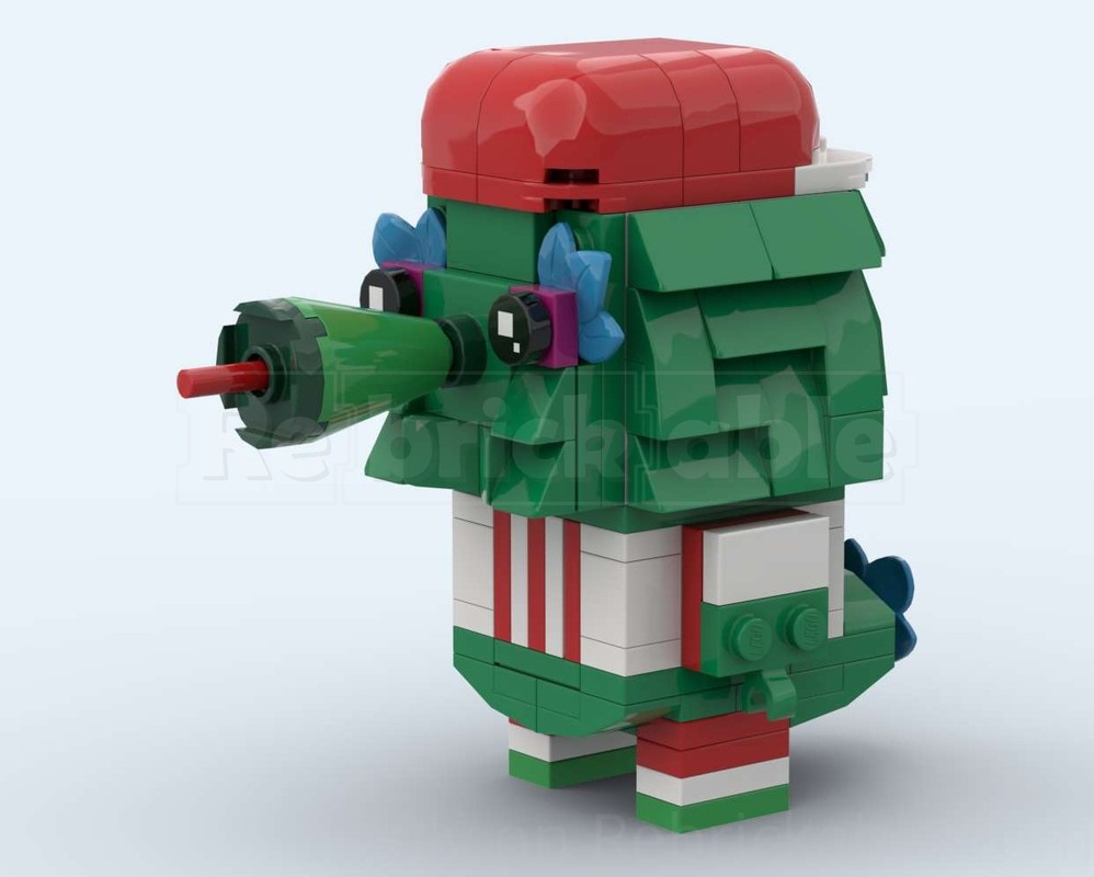 LEGO MOC-211960 Mini Phillie Phanatic by marathon_dude | Rebrickable ...