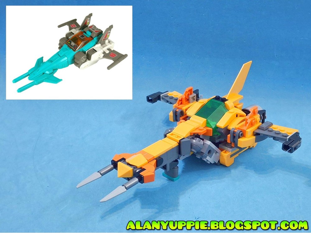 LEGO MOC-211975 Transformer Brainstorm/ Cybertronian jet using LEGO ...