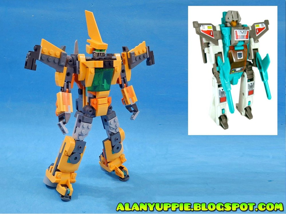 LEGO MOC-211975 Transformer Brainstorm/ Cybertronian jet using LEGO ...