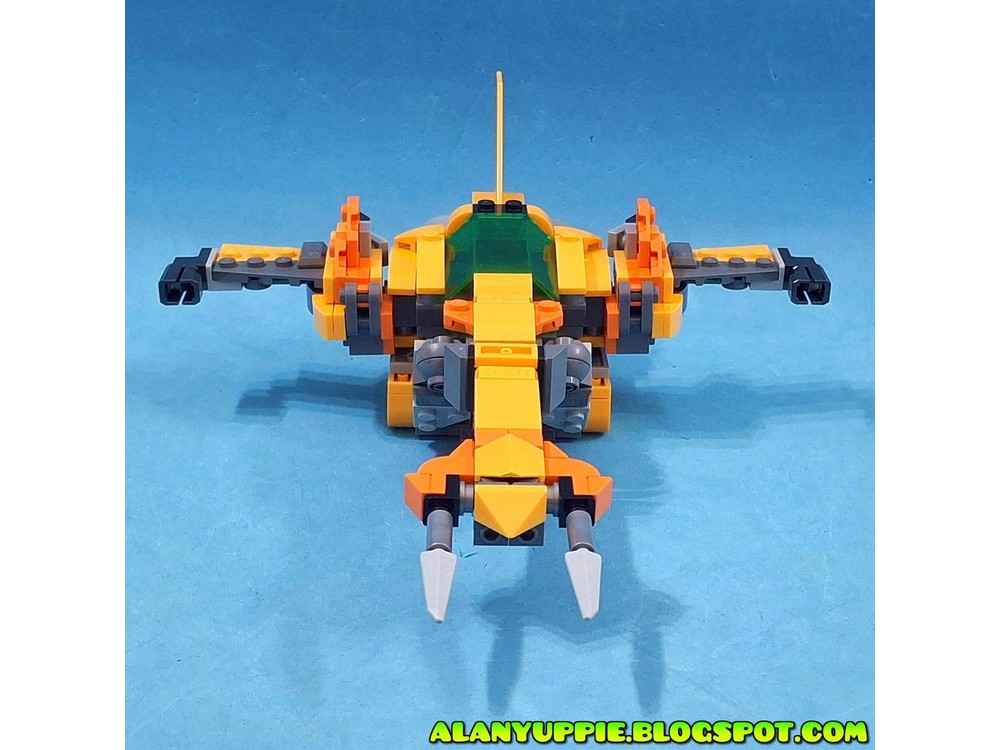 LEGO MOC-211975 Transformer Brainstorm/ Cybertronian jet using LEGO ...