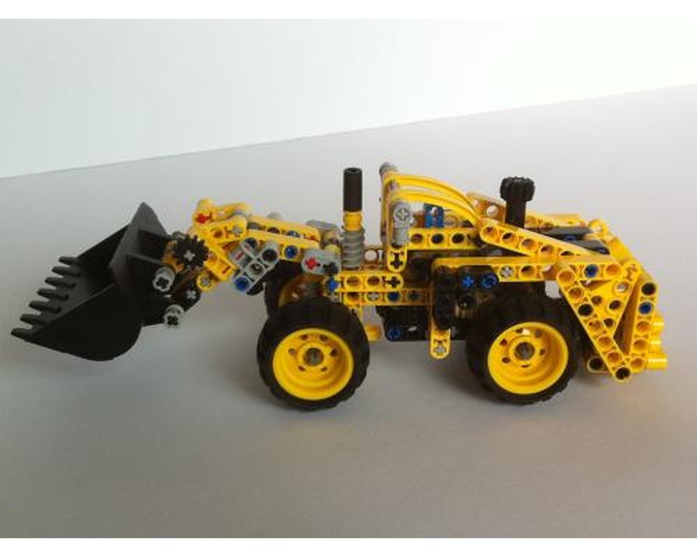 LEGO MOC-2120 Mini LeTourneau L-2350 Wheel Loader - 42004 Alternate ...